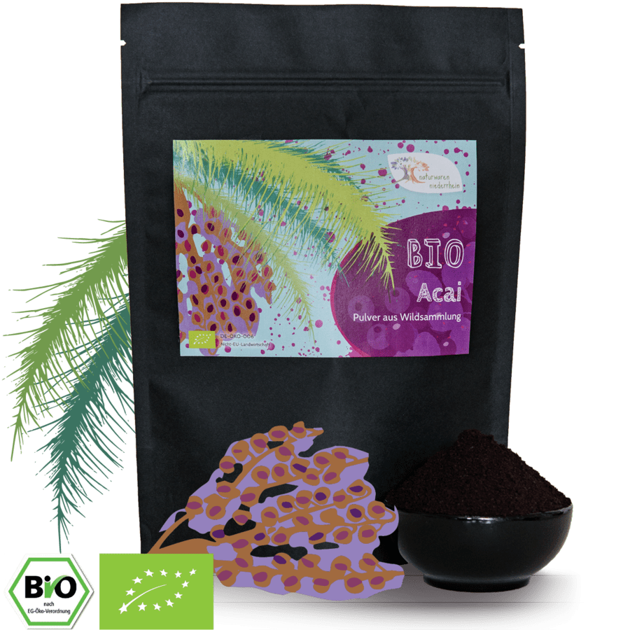 Acai-Pulver - Wildsammlung | naturwaren-niederrhein.de